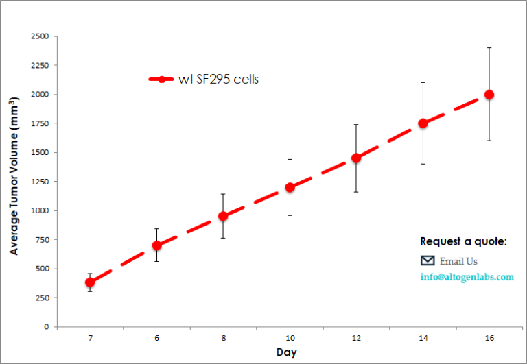 SF-295 Xenograft Model | Xenograft Services: CDX, PDX, PDO, Syngeneic